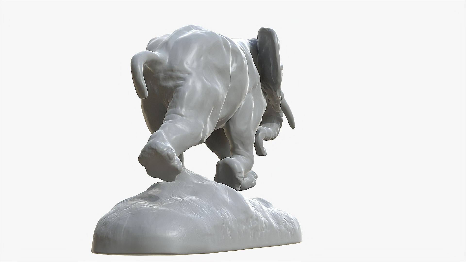 Printable Running Elephant 3D Model - TurboSquid 1924671