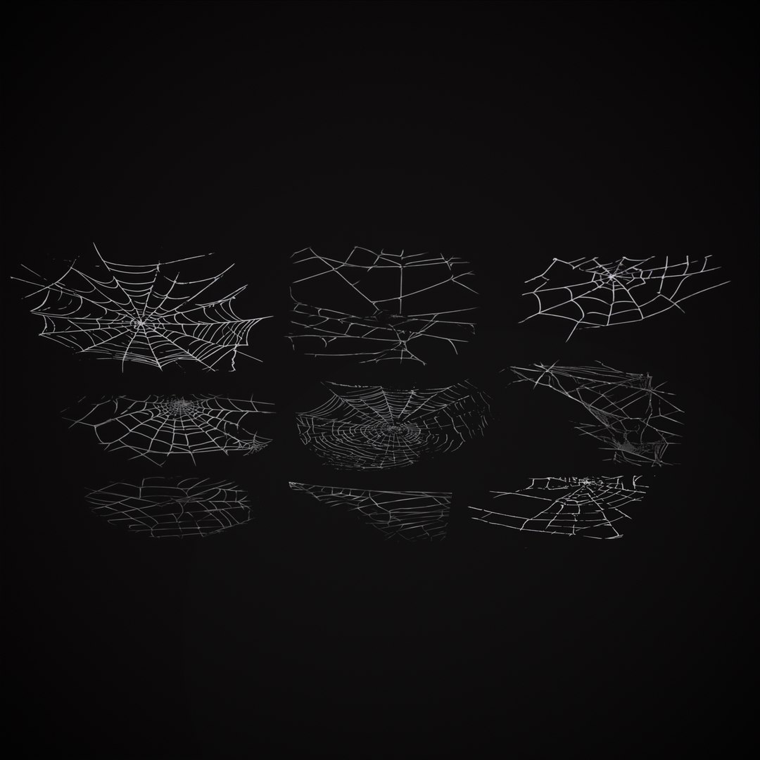 Spider Webs Pack Two 3D model - TurboSquid 2159001
