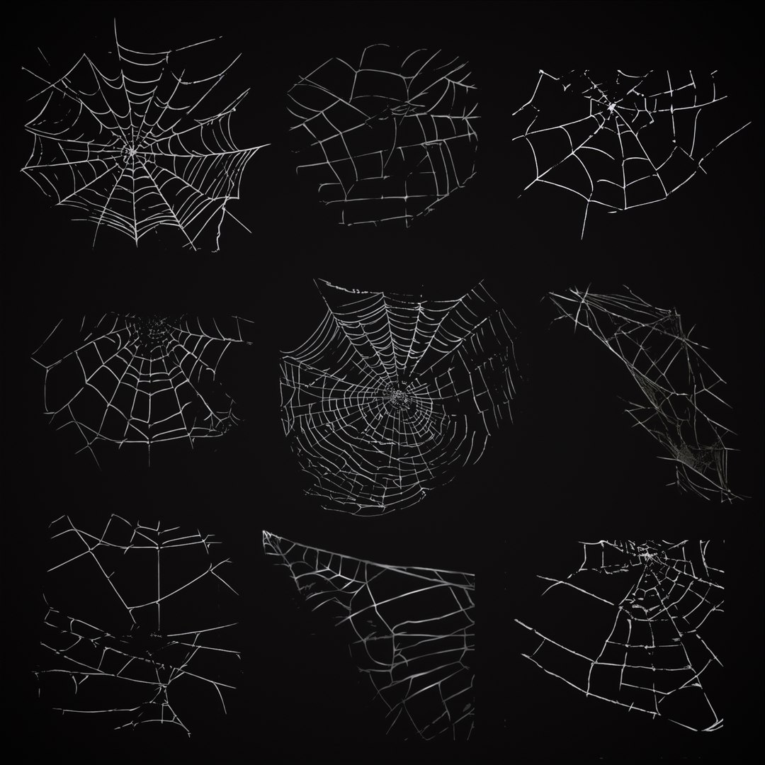 Spider Webs Pack Two 3D model - TurboSquid 2159001