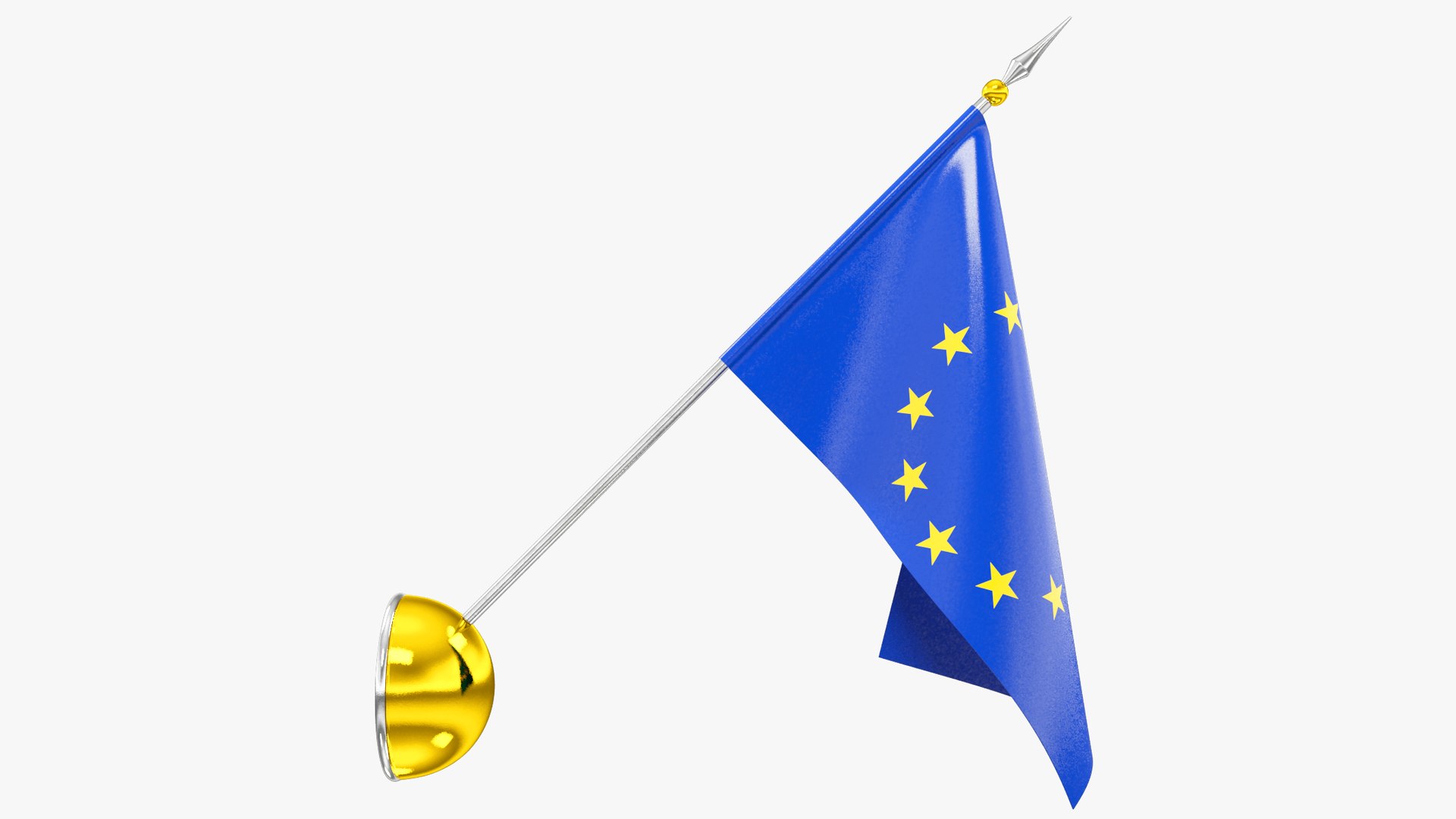 Flag Of Europe V10 3D Model - TurboSquid 1874472