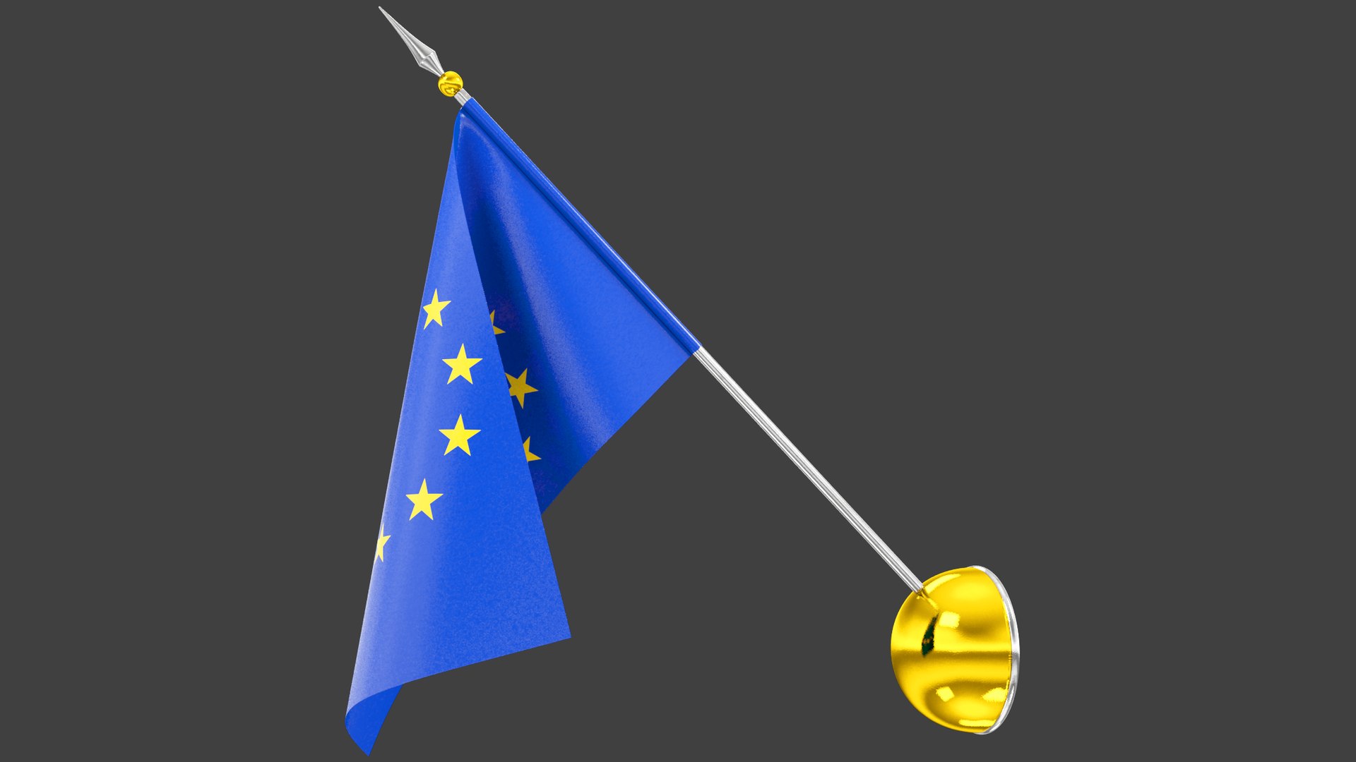 Flag of Europe V10 3D model - TurboSquid 1874472