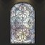 stained glass arc window 3d model