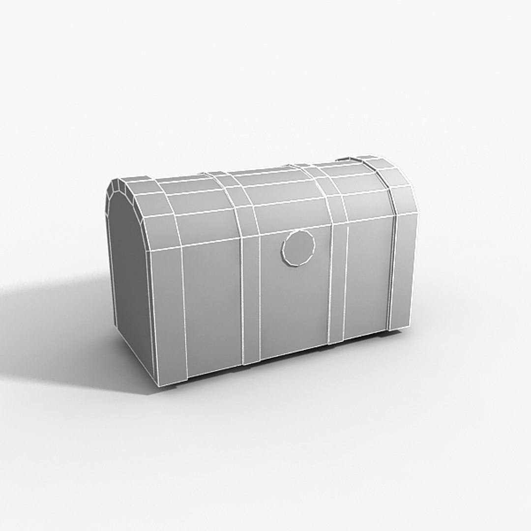 Free Treasure Chest 3d Model
