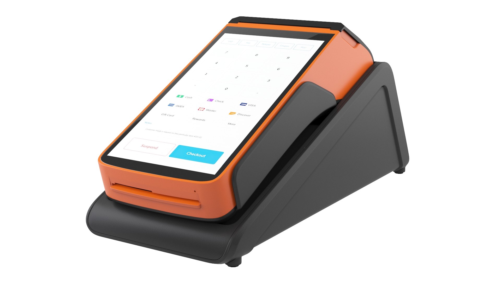 3D Model POS Terminal - TurboSquid 1829641