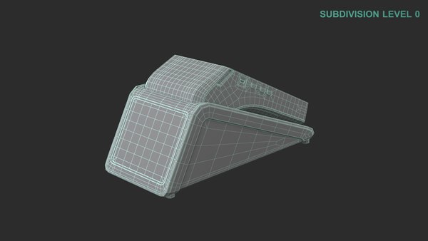 3D model POS Terminal - TurboSquid 1829641