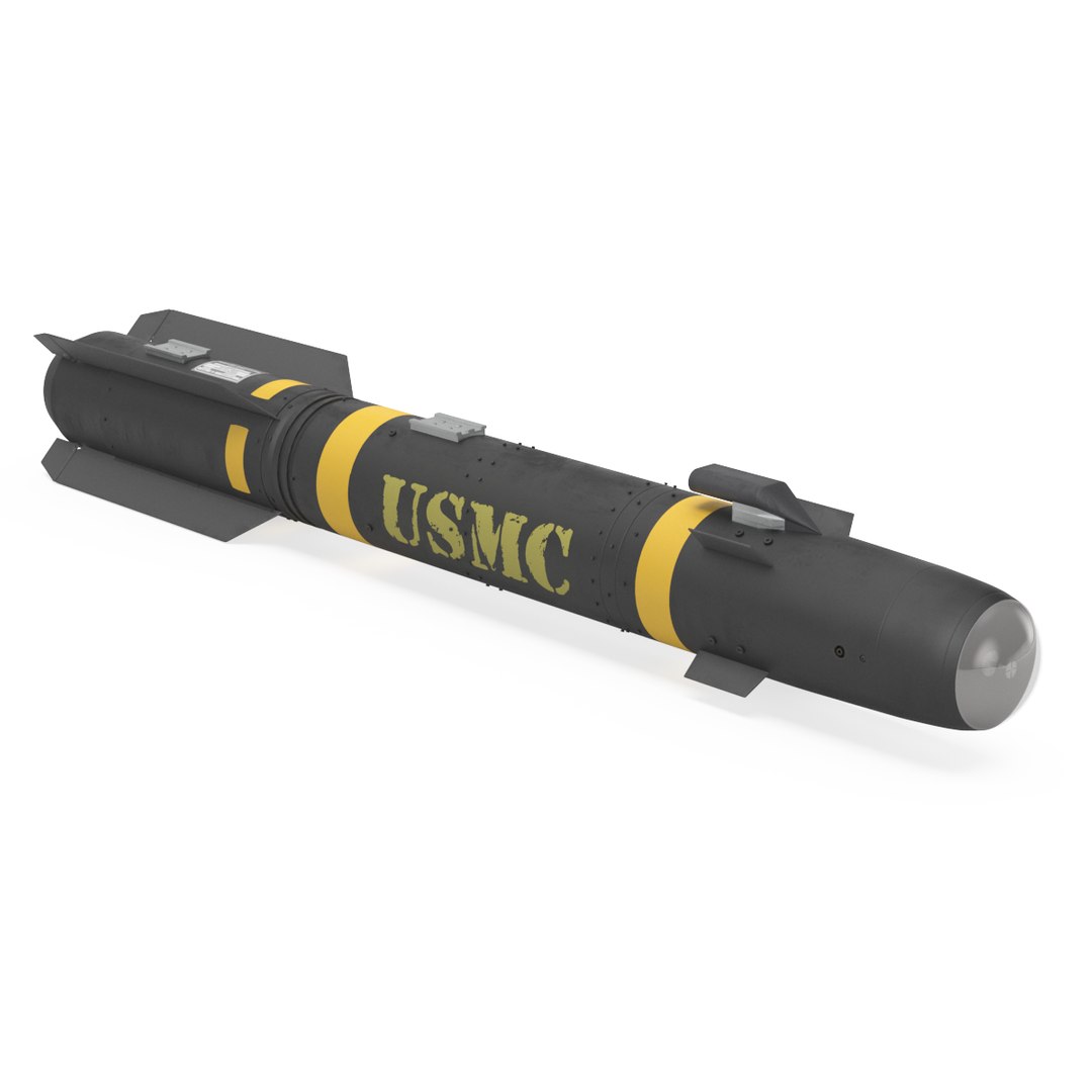 3D AGM-114R Hellfire Air-to-Ground Missile - TurboSquid 1960881