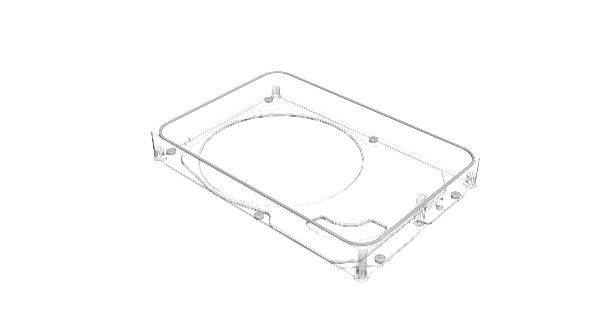 3D Hard Disk Drive Model - TurboSquid 1843586