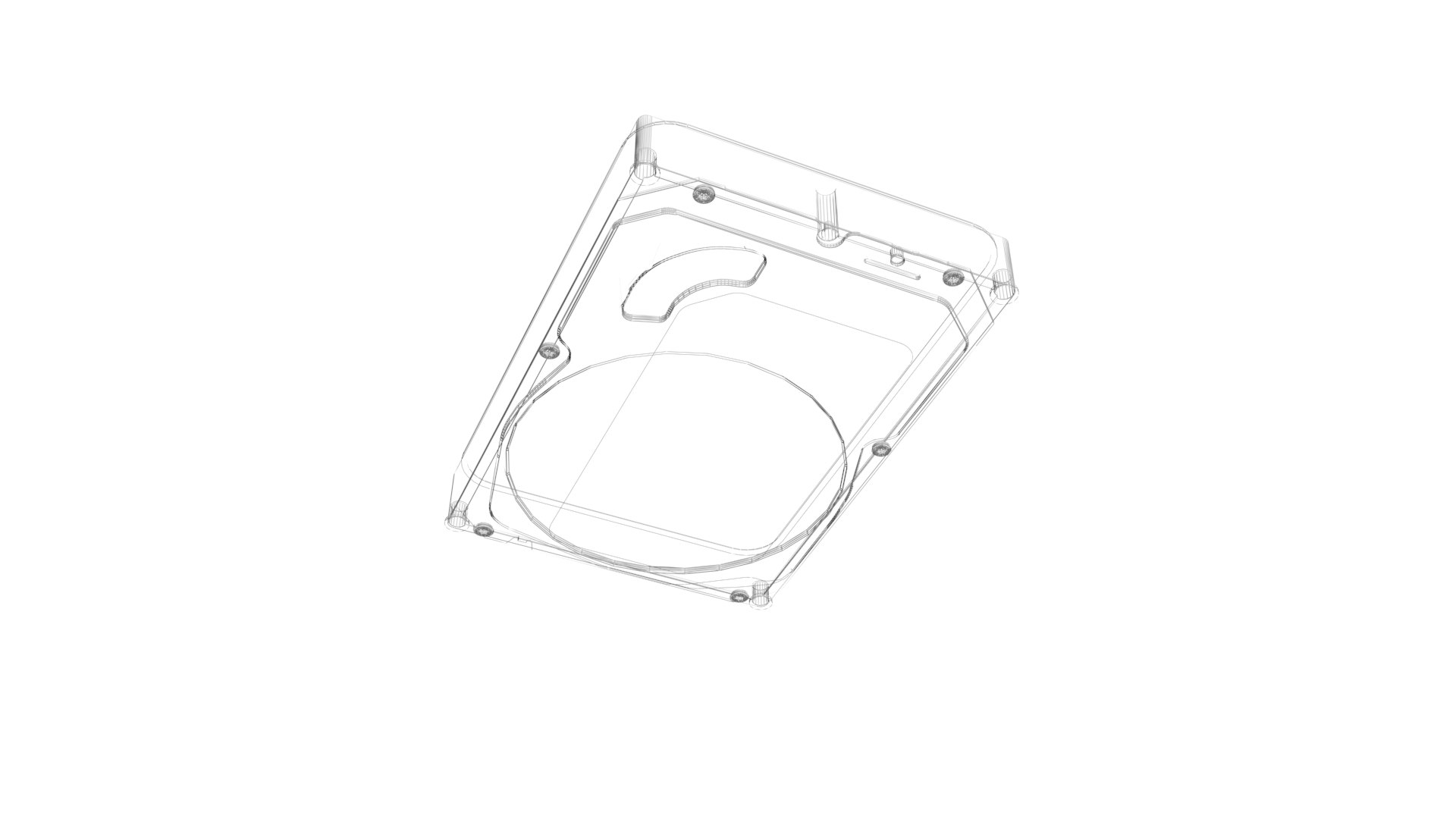 3D Hard Disk Drive Model - TurboSquid 1843586
