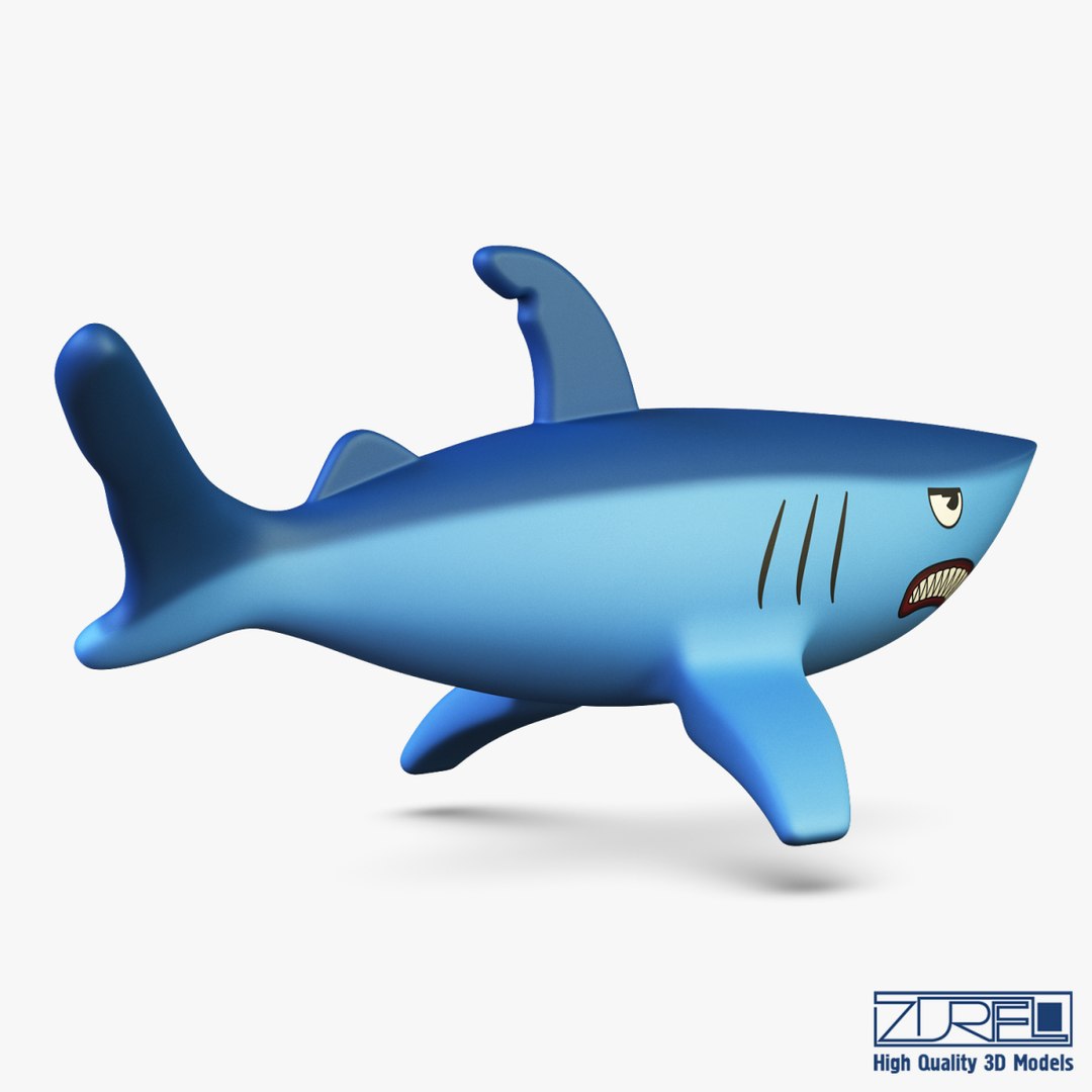 3d Shark V 1 Model