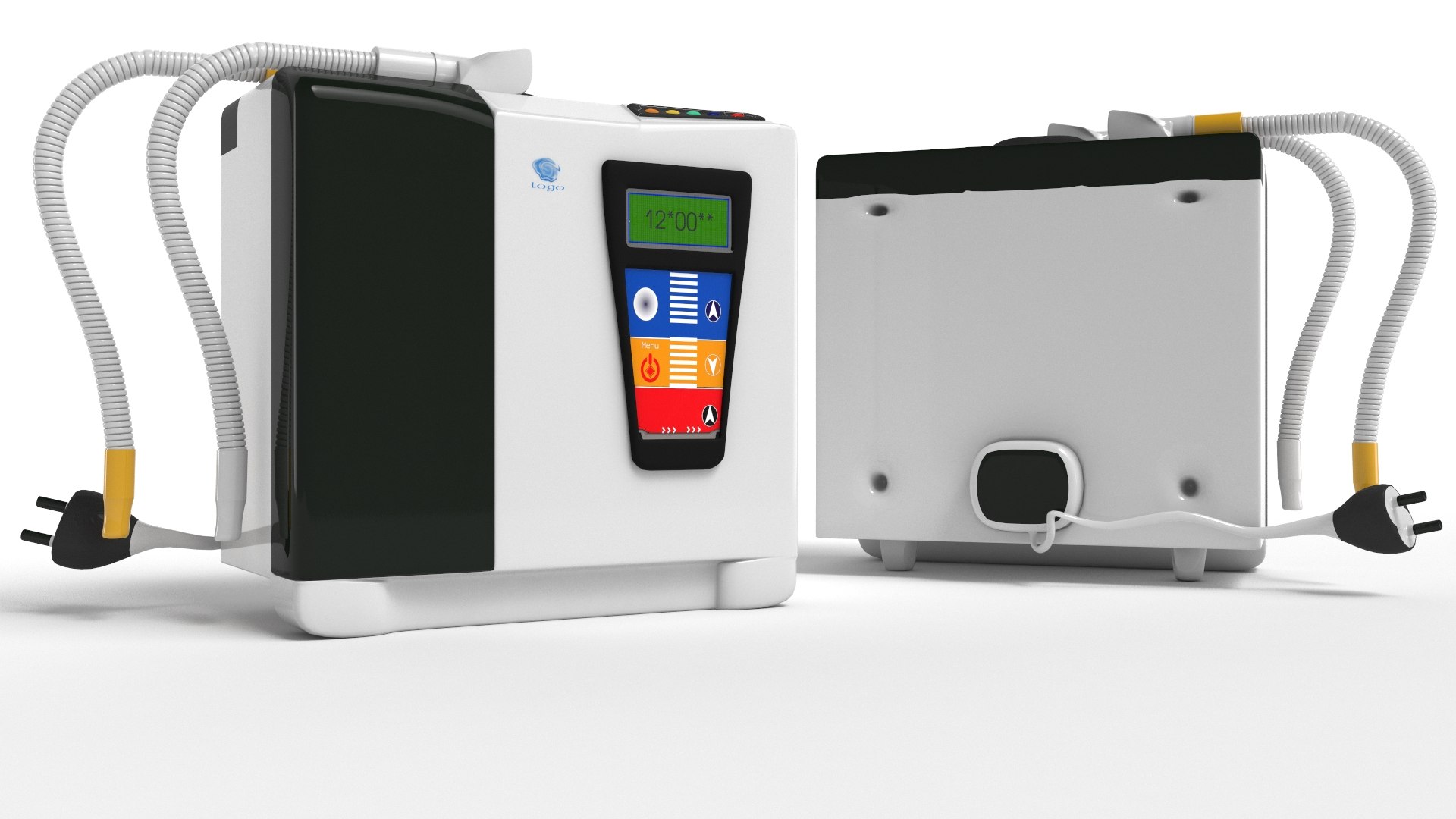 Water Cleaning Machine 3D Model - TurboSquid 1694710