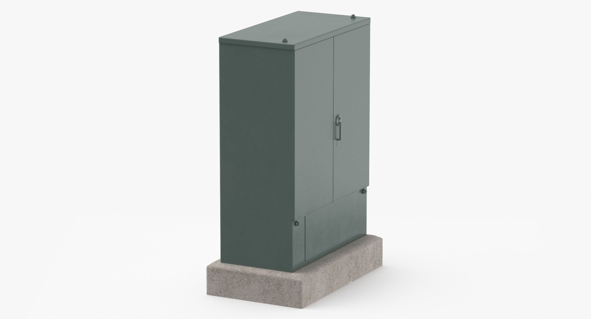 3D Telephone Utility Box Clean And Dirty - TurboSquid 1875357