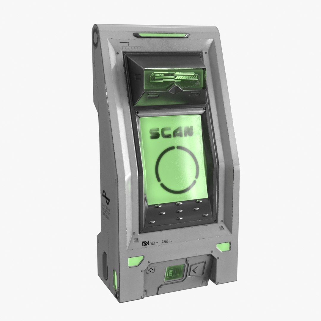 3D model Sci Fi Scanner Display v2 - TurboSquid 2108042