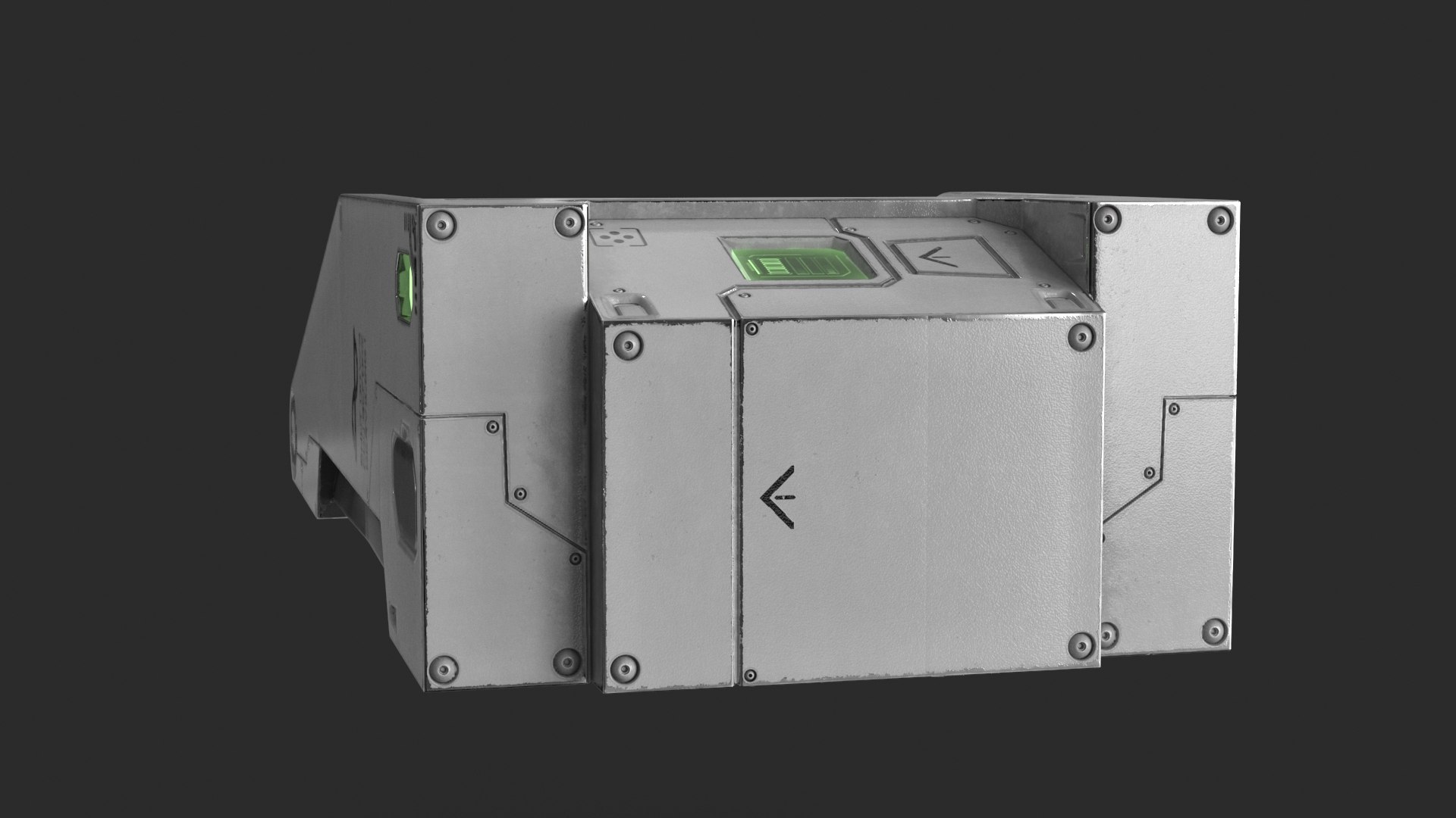 3D model Sci Fi Scanner Display v2 - TurboSquid 2108042