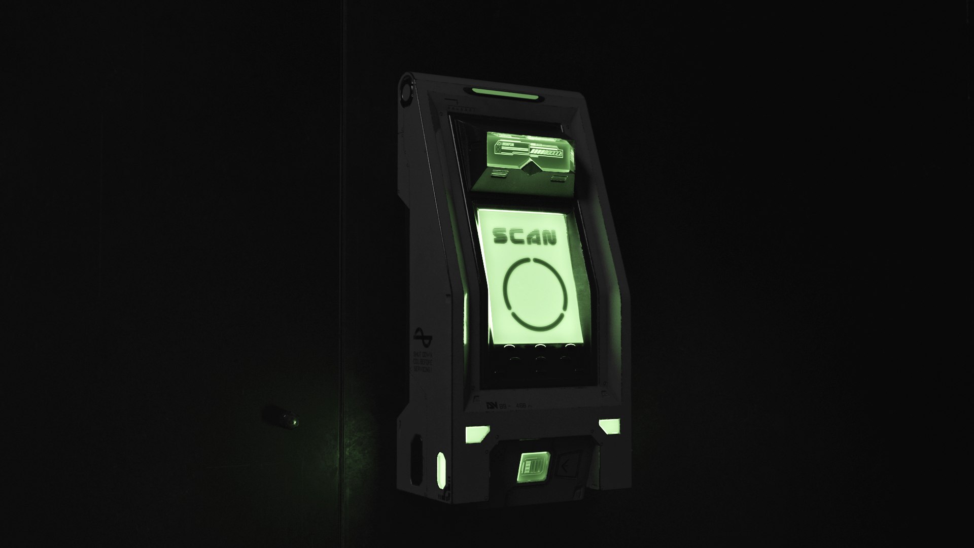 3D Model Sci Fi Scanner Display V2 - TurboSquid 2108042