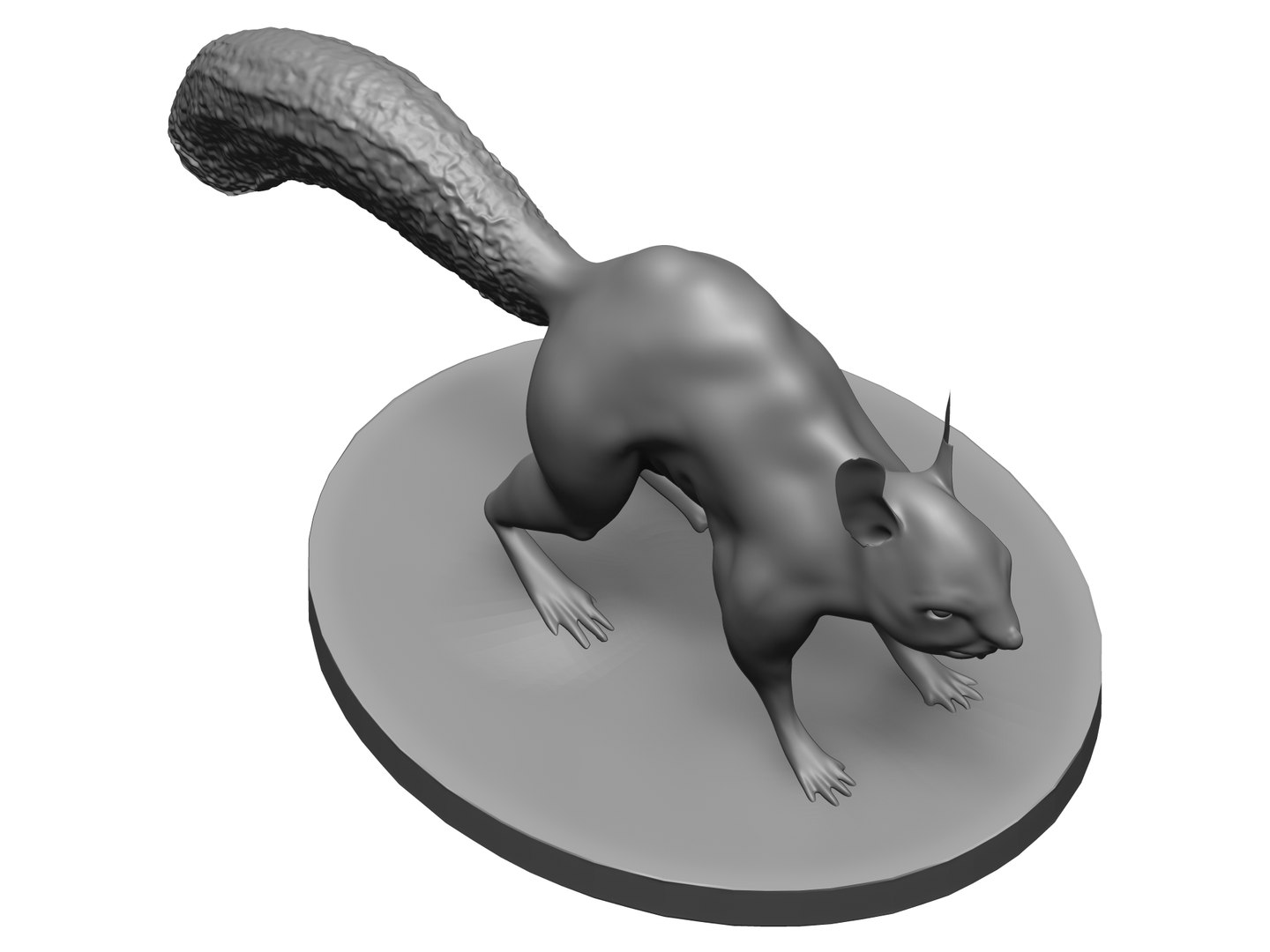 Realistic Red Squirrel 3D Model - TurboSquid 1874530