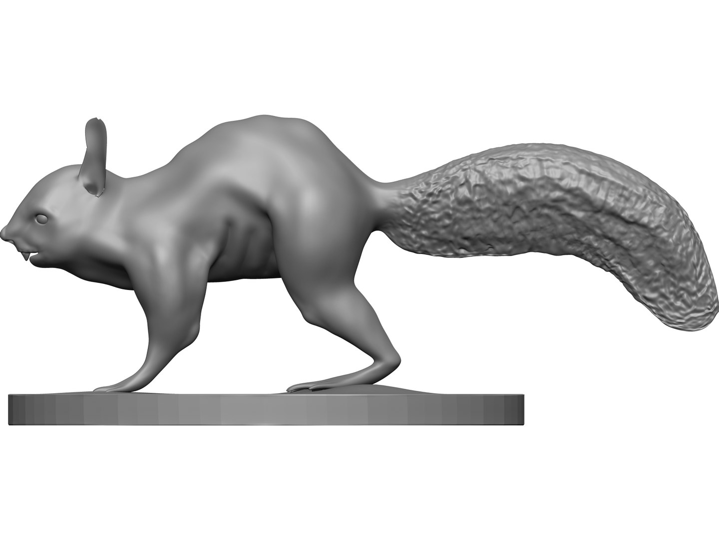 Realistic Red Squirrel 3D Model - TurboSquid 1874530