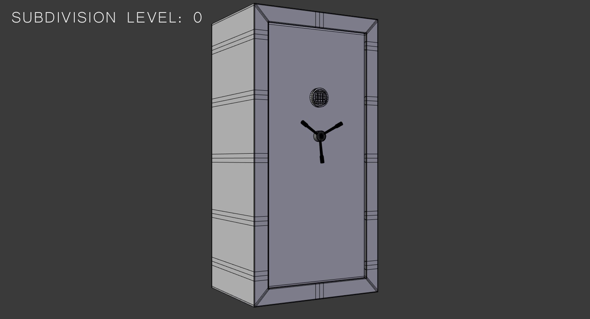 Executive Vault Rigged 3d Model