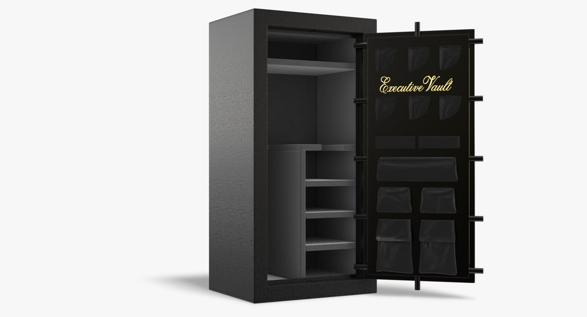 Executive Vault Rigged 3d Model