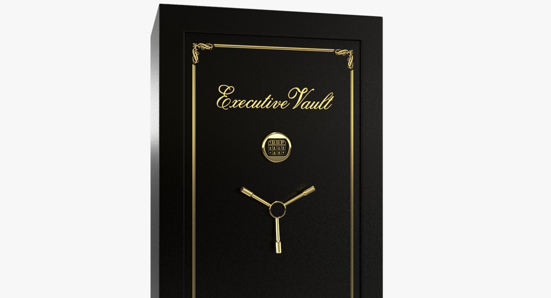 Executive Vault Rigged 3d Model