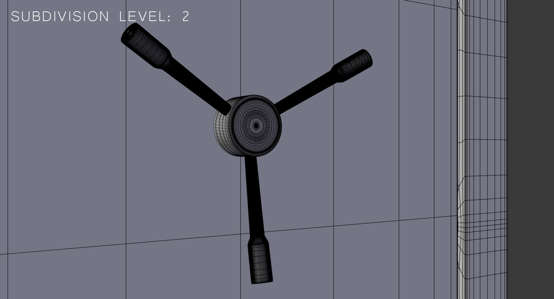 executive vault rigged 3d model