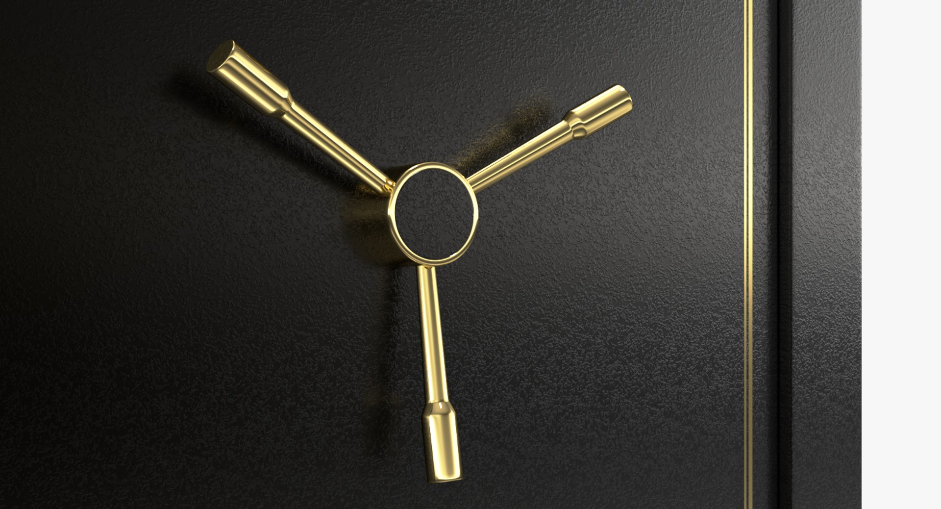 Executive Vault Rigged 3d Model