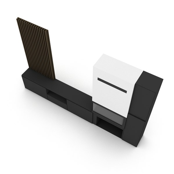 3d modern tv stand 3D model - TurboSquid 1861070