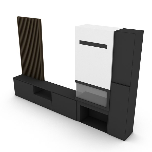 3d modern tv stand 3D model - TurboSquid 1861070