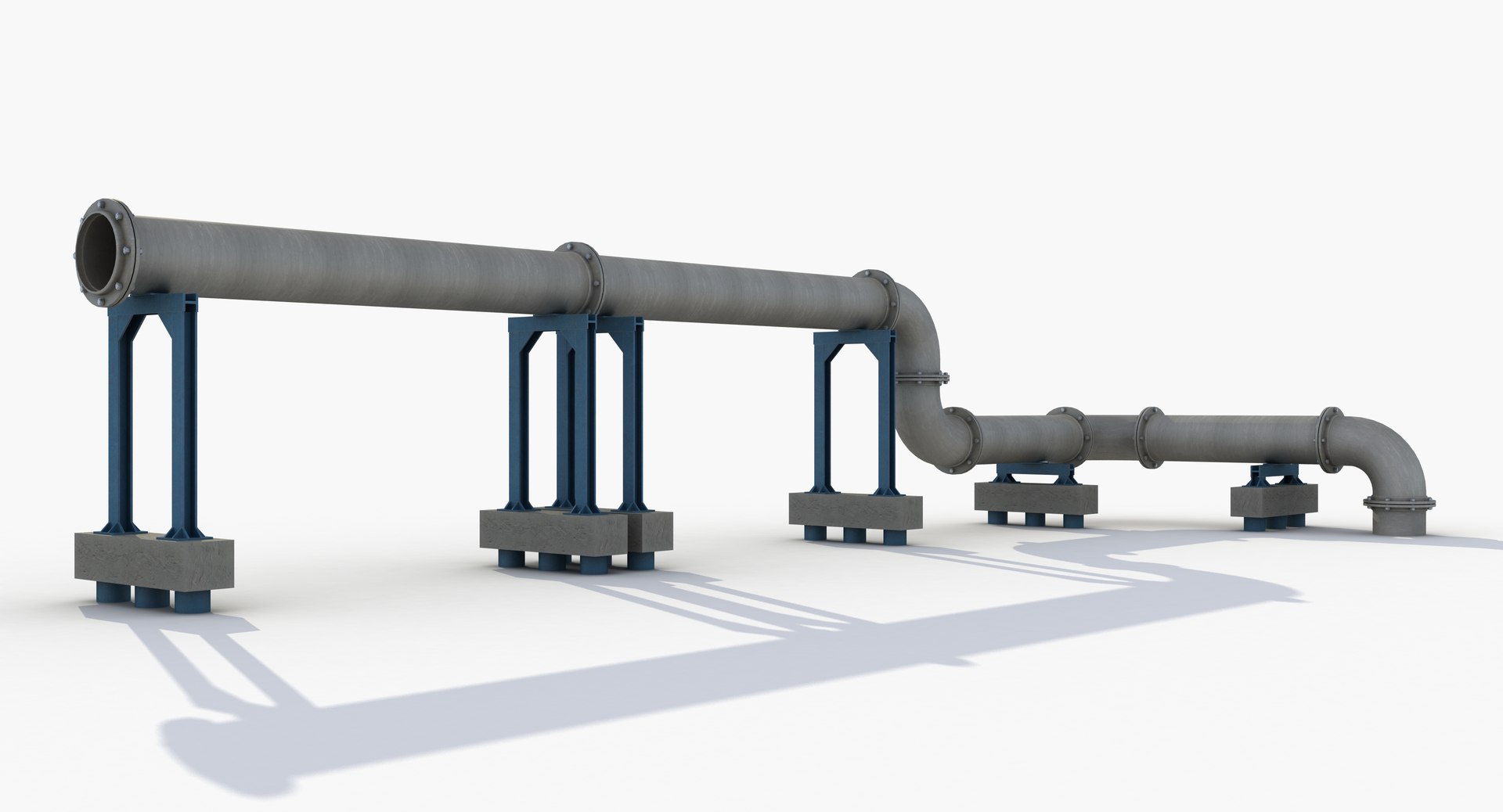 Modular Pipeline 4 3D Model - TurboSquid 2016472