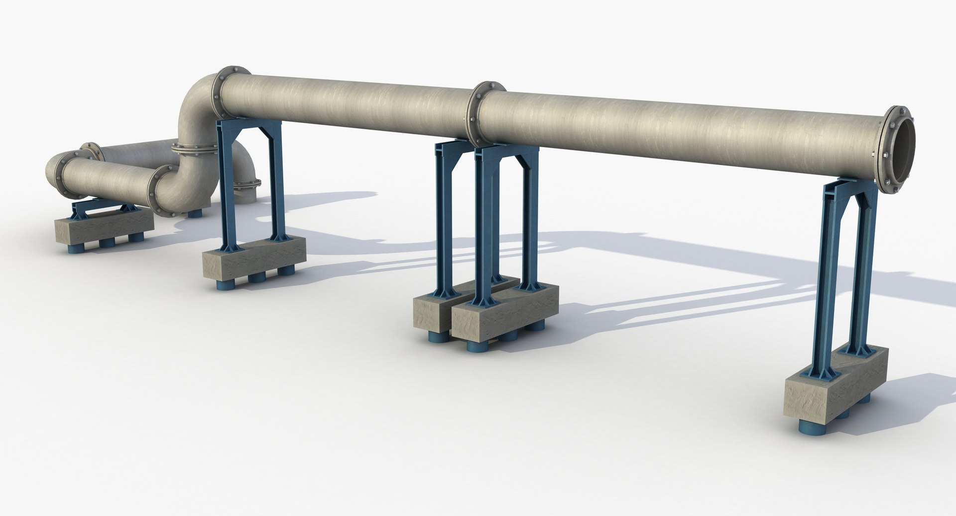 Modular Pipeline 4 3D Model - TurboSquid 2016472