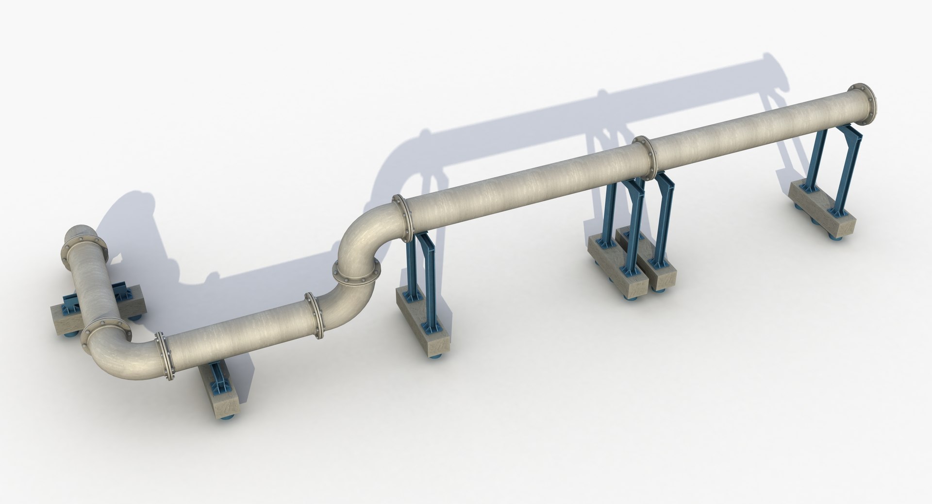 Modular Pipeline 4 3D Model - TurboSquid 2016472