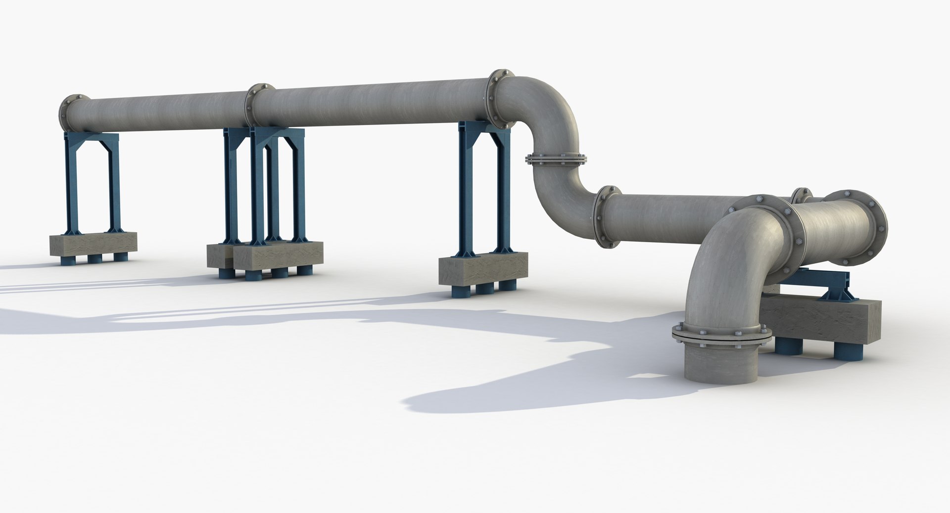 Modular Pipeline 4 3D Model - TurboSquid 2016472