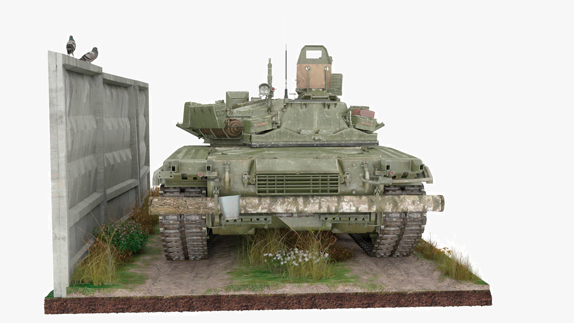 3D T-80BVM - TurboSquid 2249718