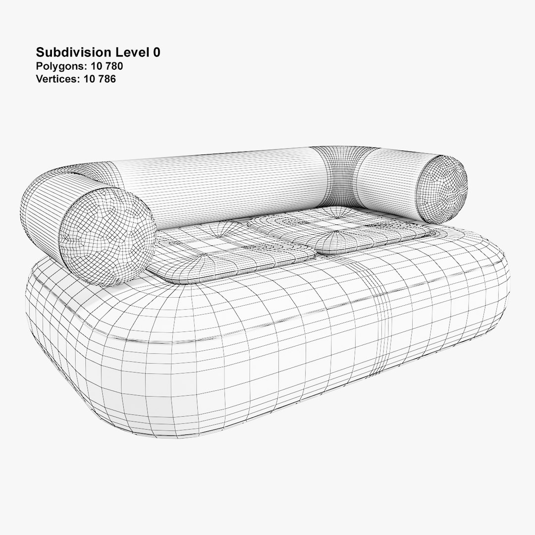 Axion Chillout Inflatable Furniture 3D Model - TurboSquid 1310305