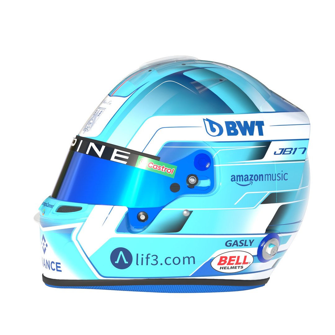 F1 Pierre Gasly Helmet 2024 Model - TurboSquid 2251903