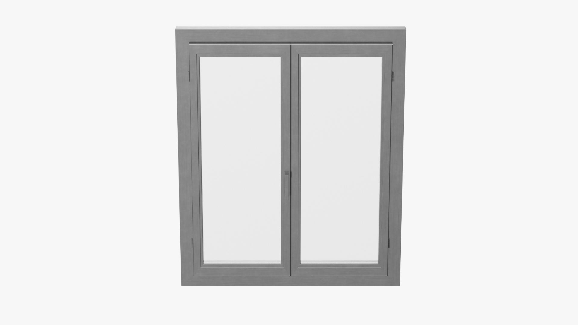 3D 2 Panels Window - TurboSquid 1810461