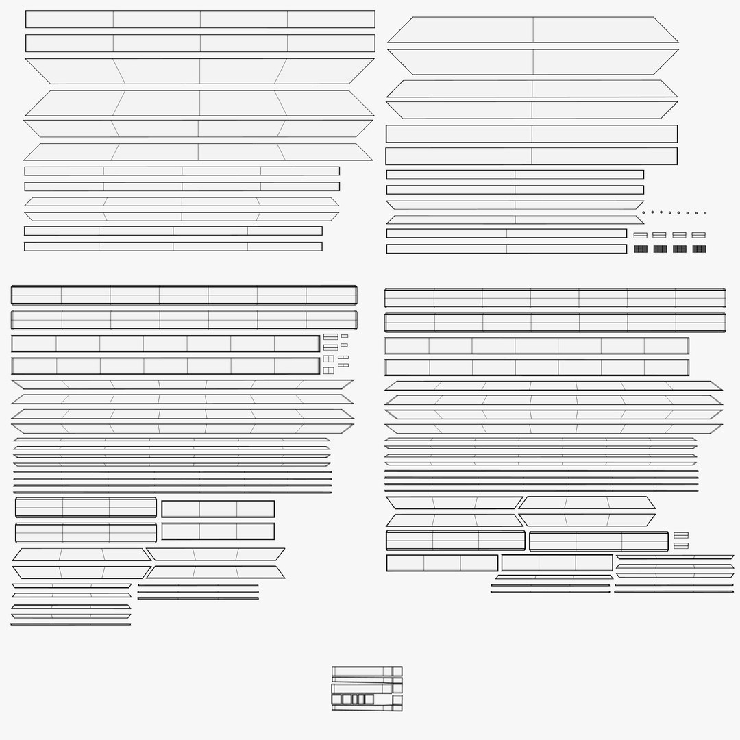 3D 2 Panels Window - TurboSquid 1810461