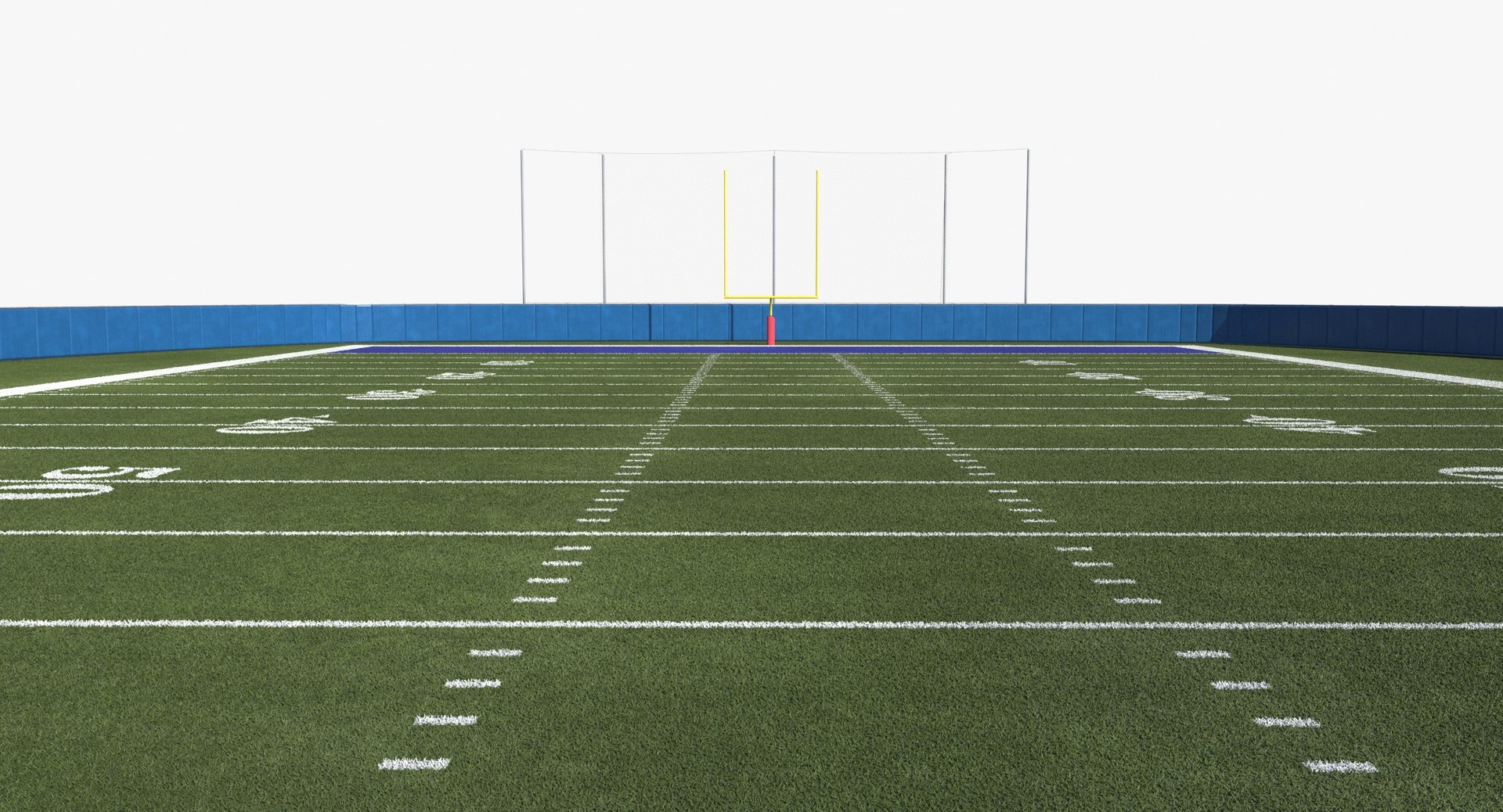 3D football field model - TurboSquid 1583956