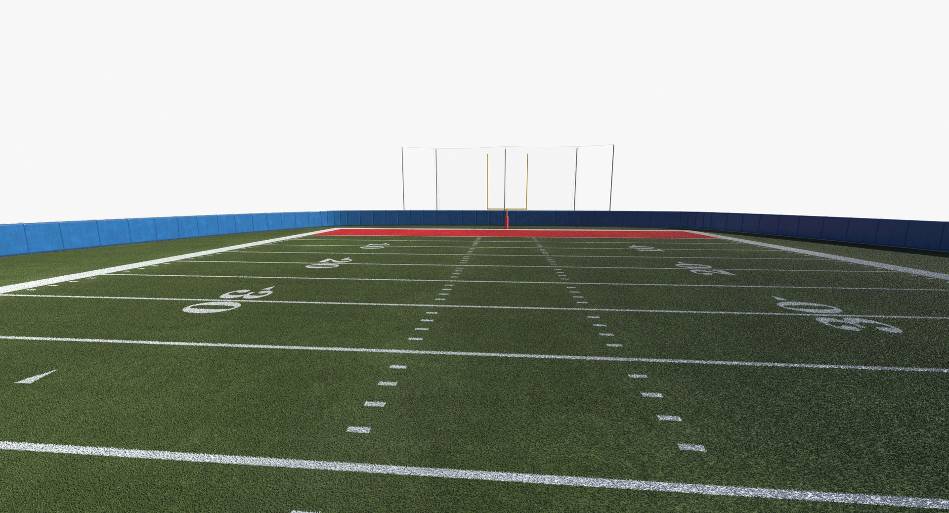 3D football field model - TurboSquid 1583956