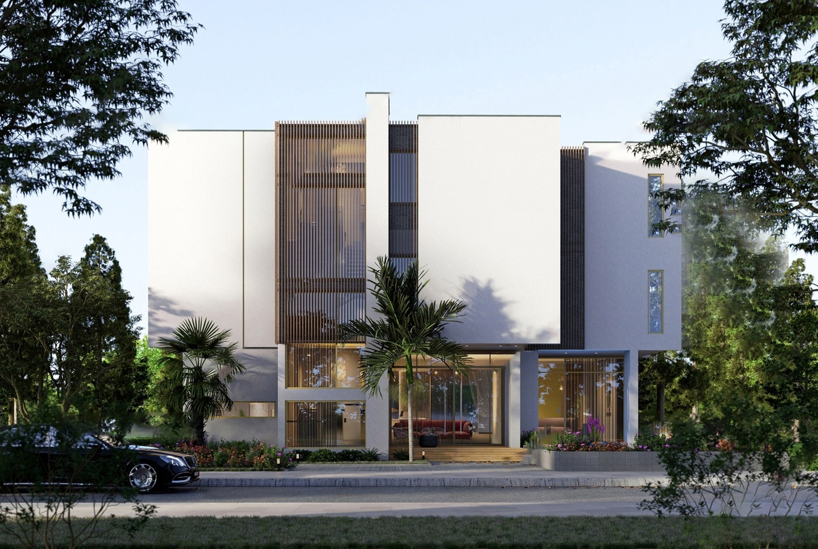 Modern Style Villa High-end Fashion Self-built Home Stay Hotel Building ...