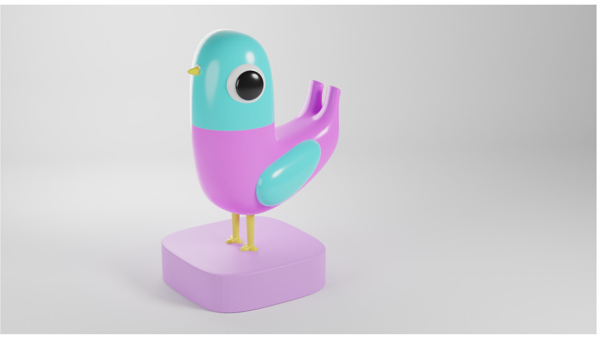 Low Poly Pigeon 3D Model - TurboSquid 2068402