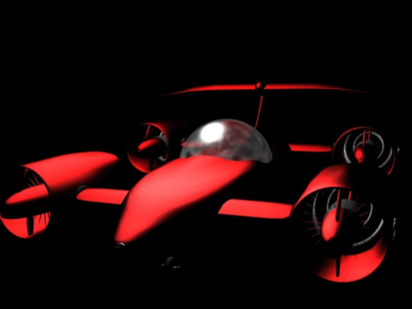 3d skycar car