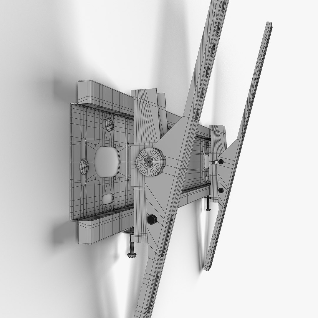 Tv Wall Mount 3d Obj