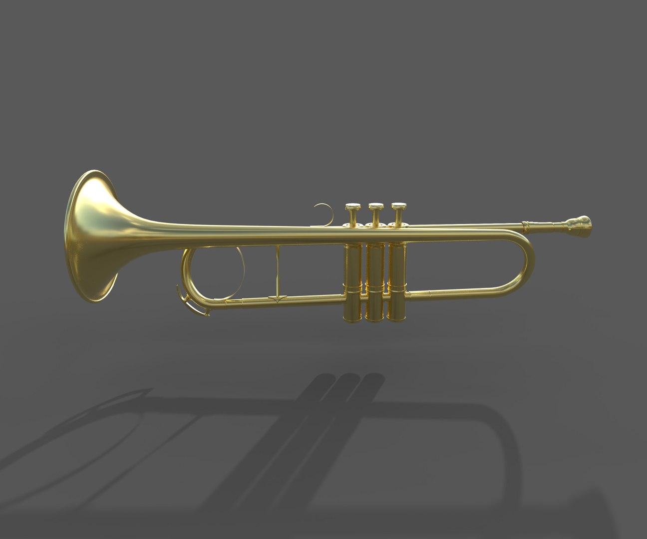 Trumpet 3D Model - TurboSquid 2030250