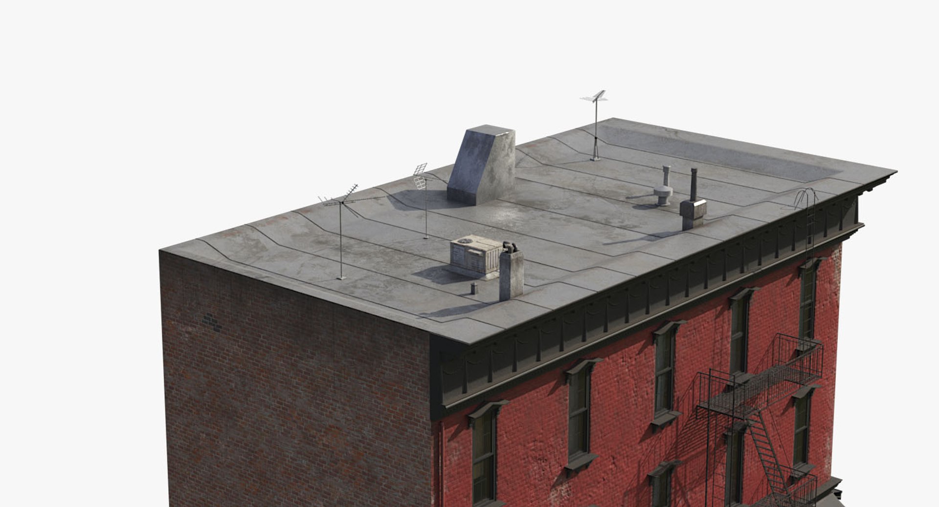 New York Corner Building 3D Model - TurboSquid 1380948