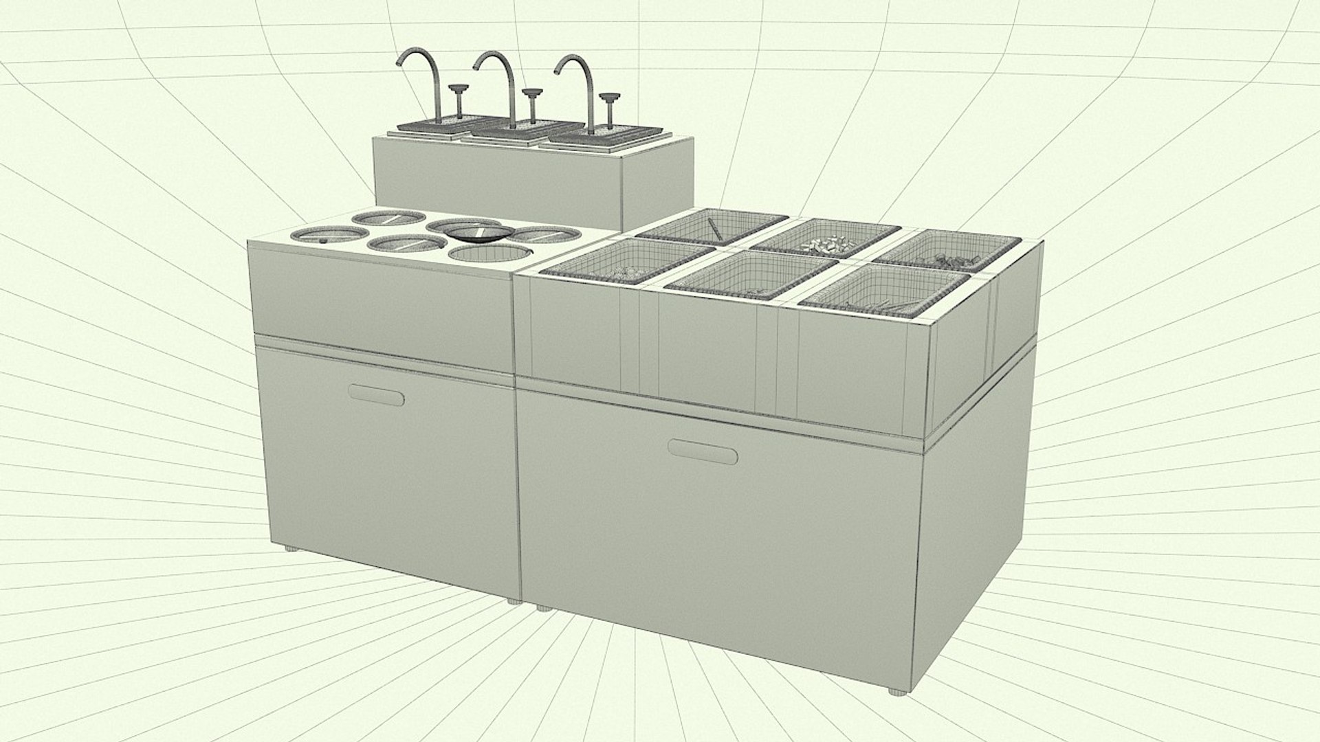 Topping Wells 3D - TurboSquid 1273350