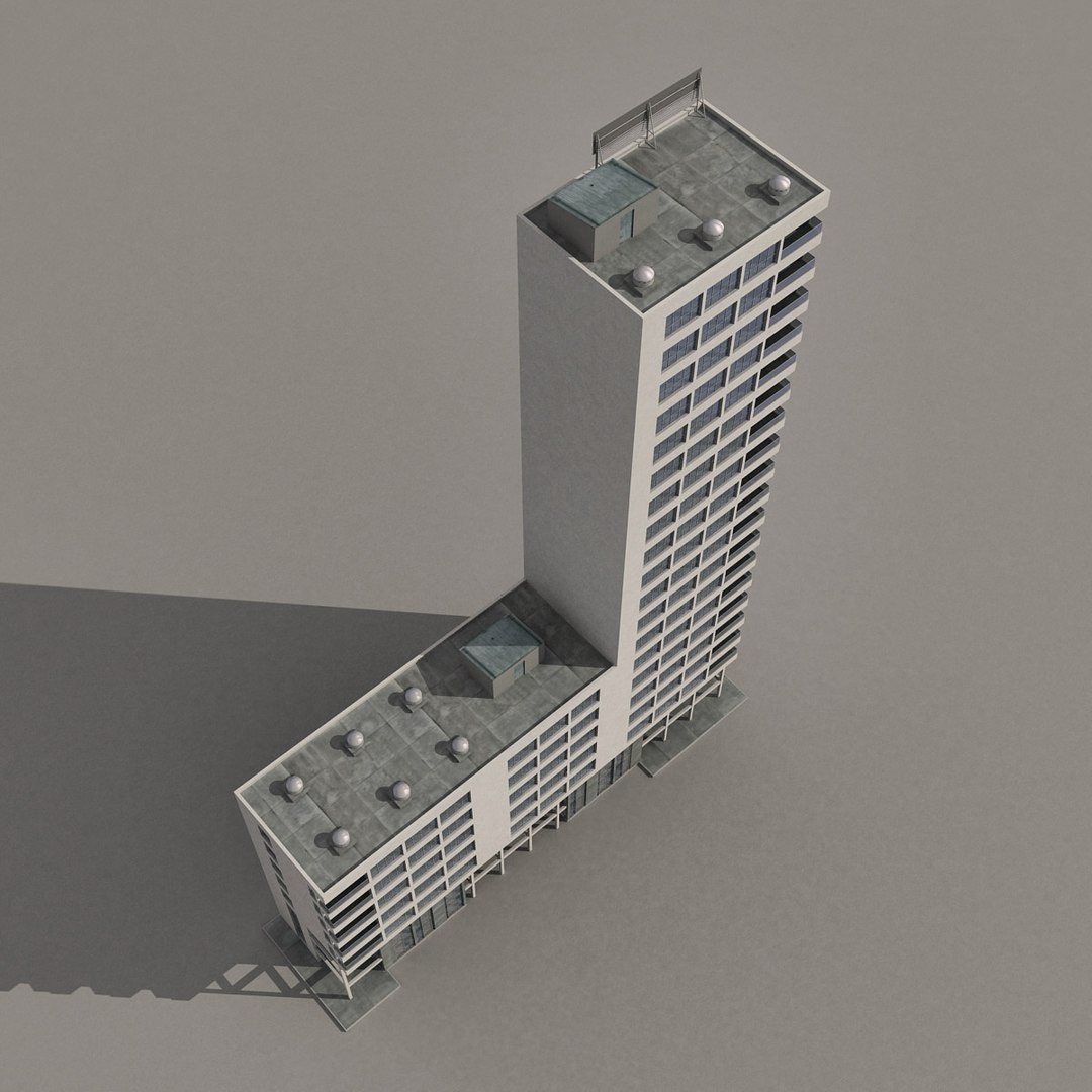 Modern Building 3d Max