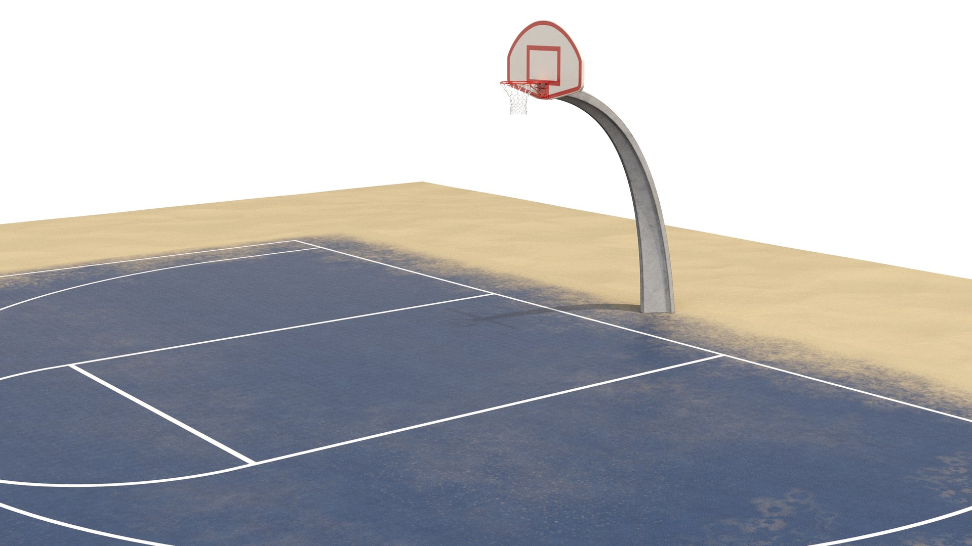 3D Basketball Court - TurboSquid 2319823
