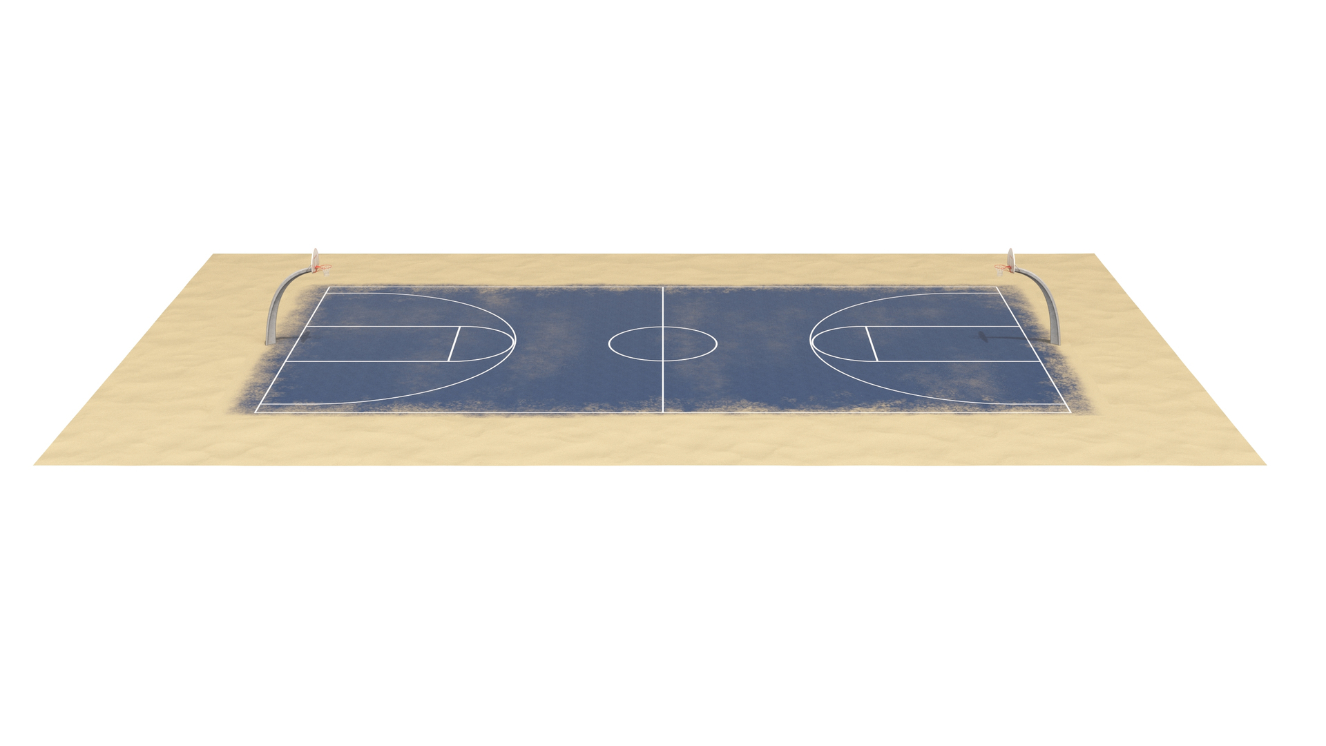 3D Basketball Court - TurboSquid 2319823