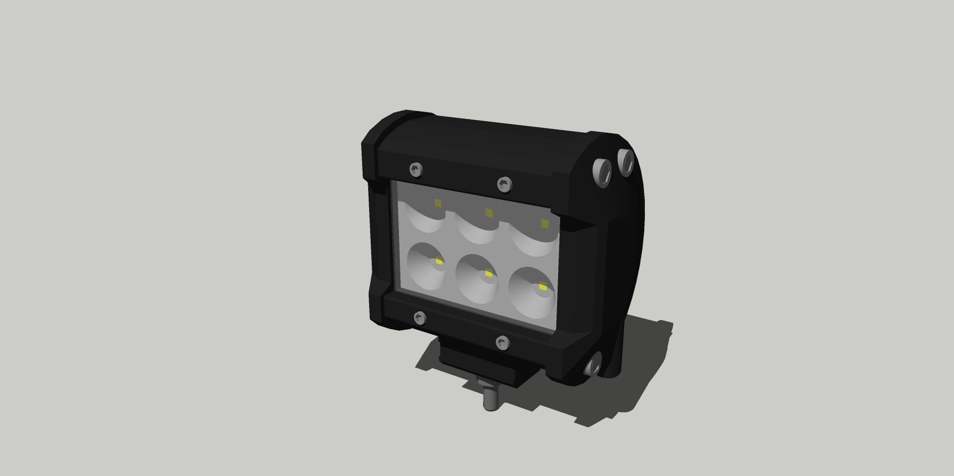 Led Light 4 Inch 3D Model - TurboSquid 1402103
