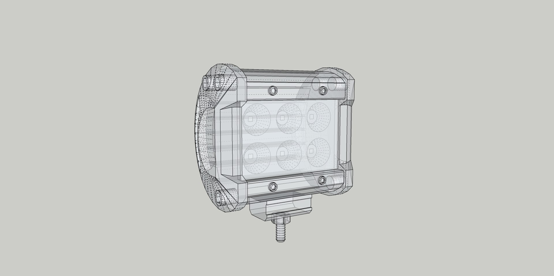 Led Light 4 Inch 3D Model - TurboSquid 1402103
